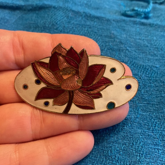 Accessories | Vintage Cloisonn Scarf Slide | Poshmark